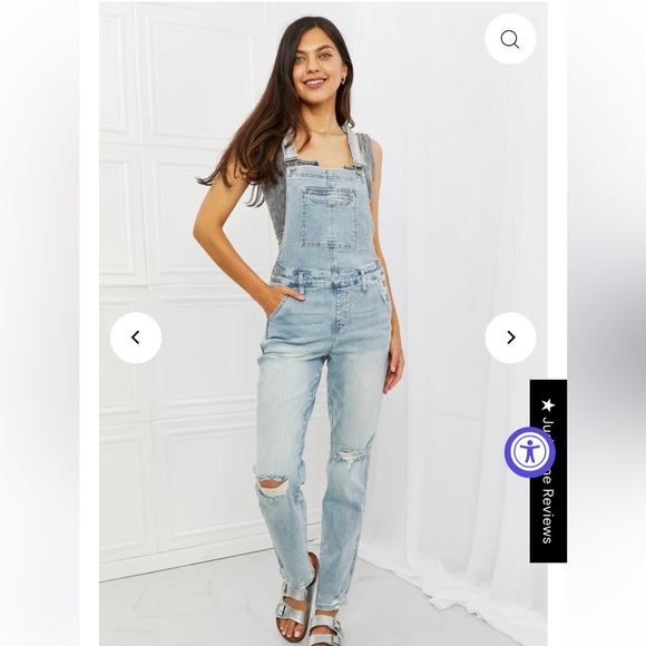 Judy Blue | Pants & Jumpsuits | Judy Blue Melina Full Size Distressed ...